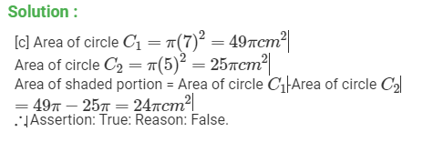 Chapter 12 Areas Related to Circles Assertation & Reasoning Questions Class 10th – EduGrown School